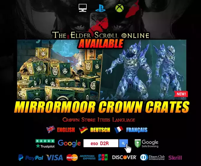 ESO Items for sale, ESO Crown Store, Buy ESO Gold - ItemD2R